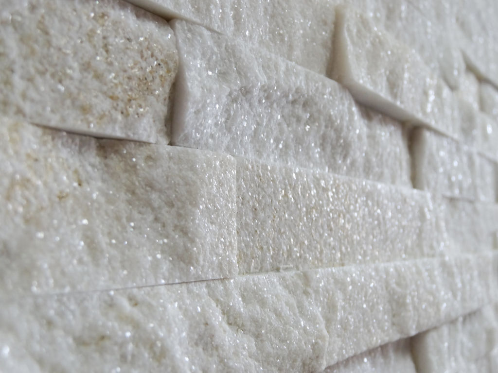 Přírodní obklad EUROSTONE QUARZIT WEISS 15 x 55 cm (kvarcit bílý ...