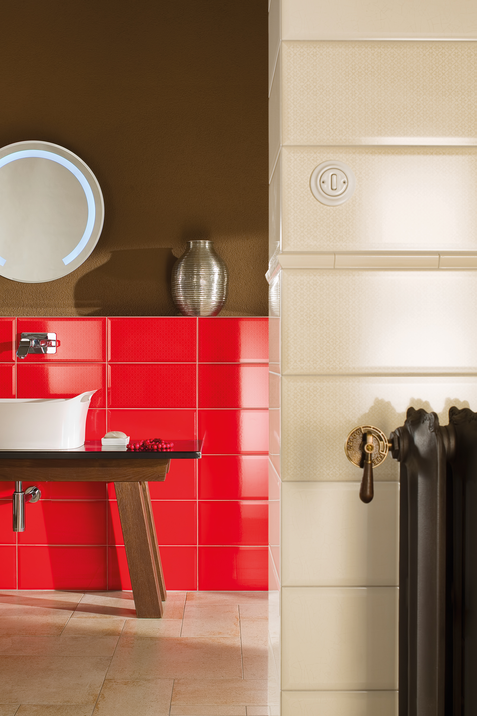 Obklad RAKO 1883 WADMB125 červená 20 x 40 cm | Stavebniny Janík