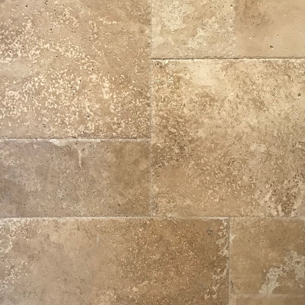 Přírodní dlažba TRAVERTINE COFFEE PHILIPPUS RANDOM PATTERN 6 ks ...