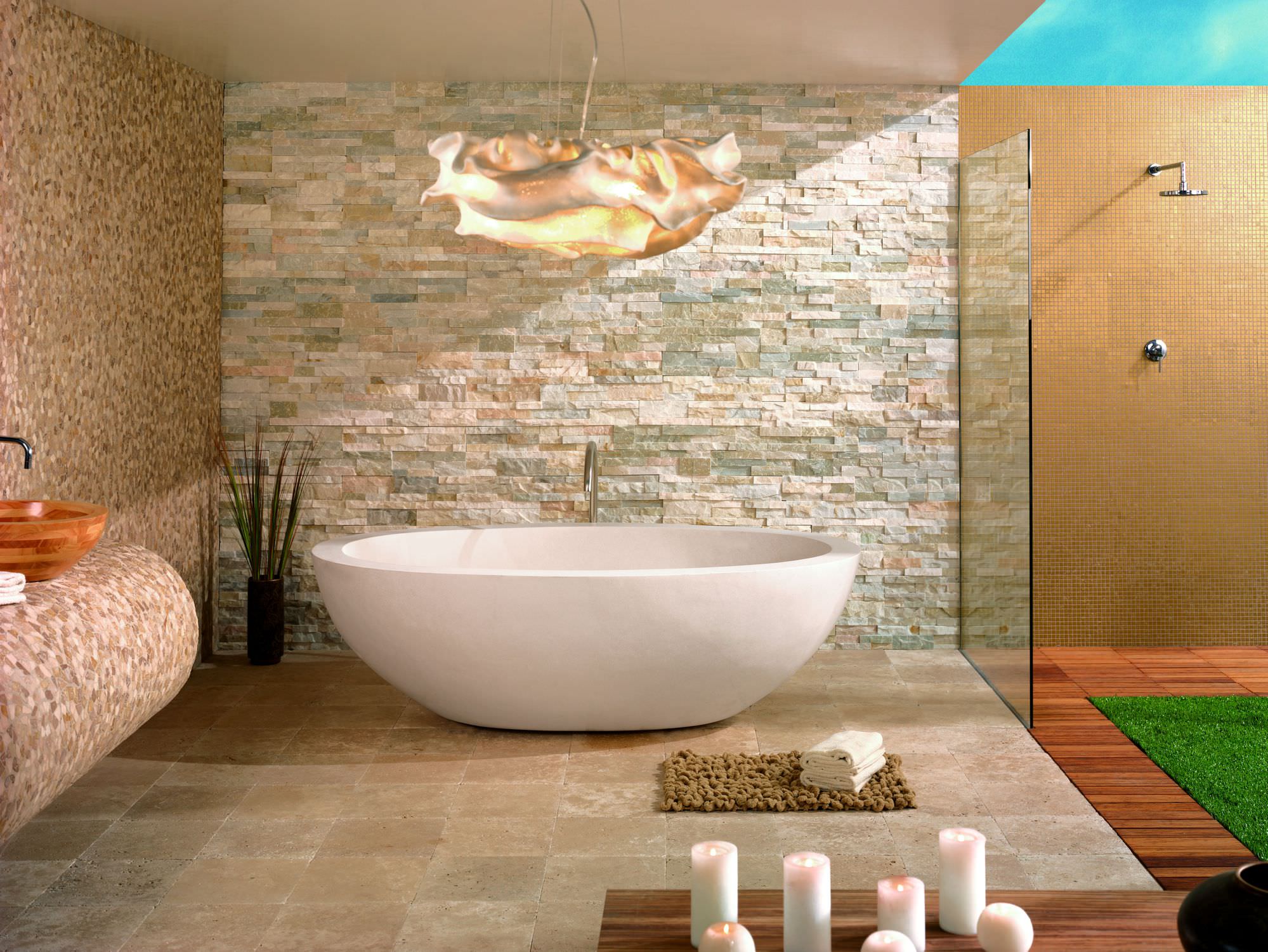 Přírodní obklad EUROSTONE kvarcit béžový QUARZIT BEIGE 15 x 55 cm ...